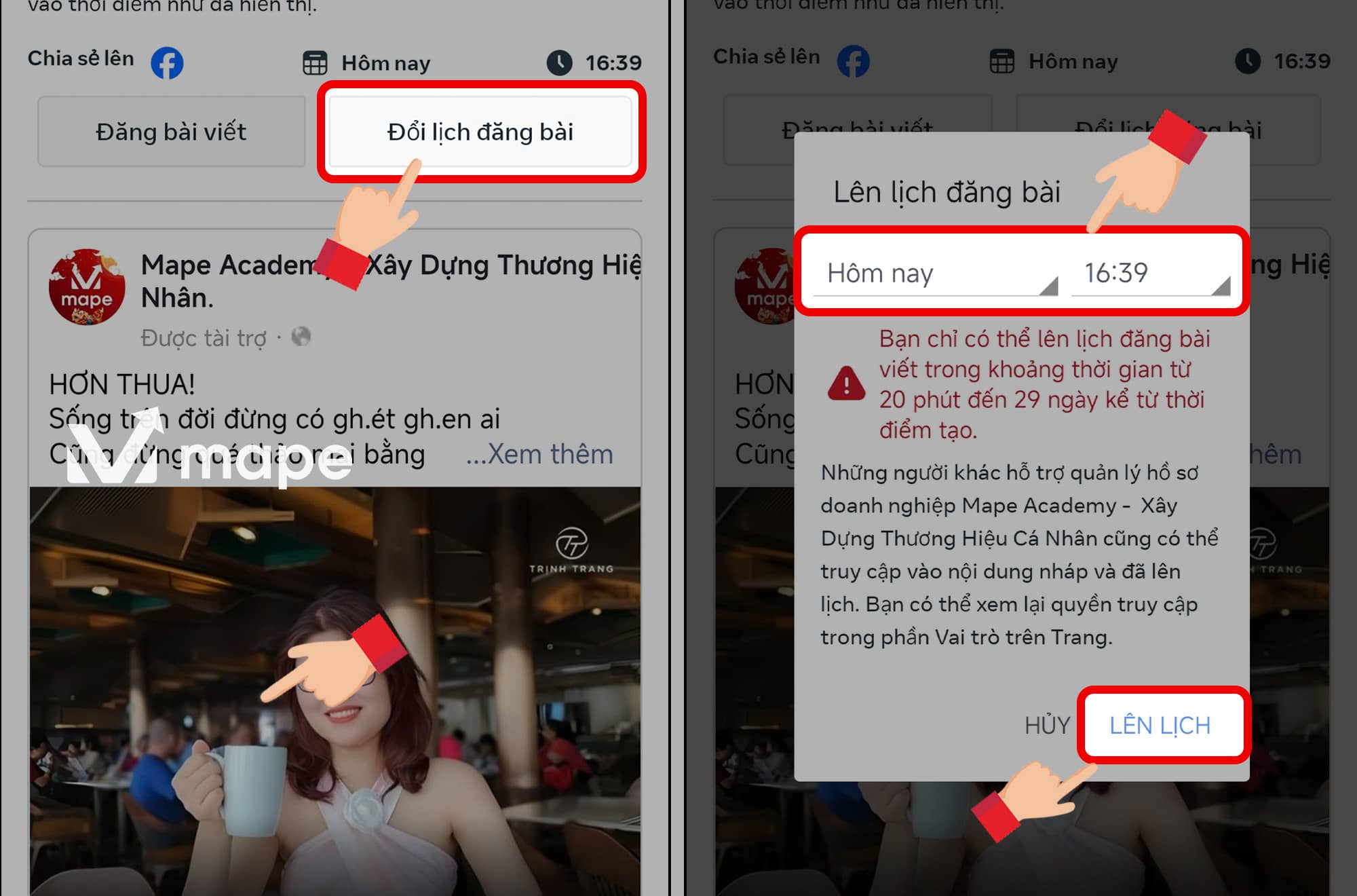 Cách đăng bài và lên lịch bài viết Fanpage Facebook Bằng Meta Business ...